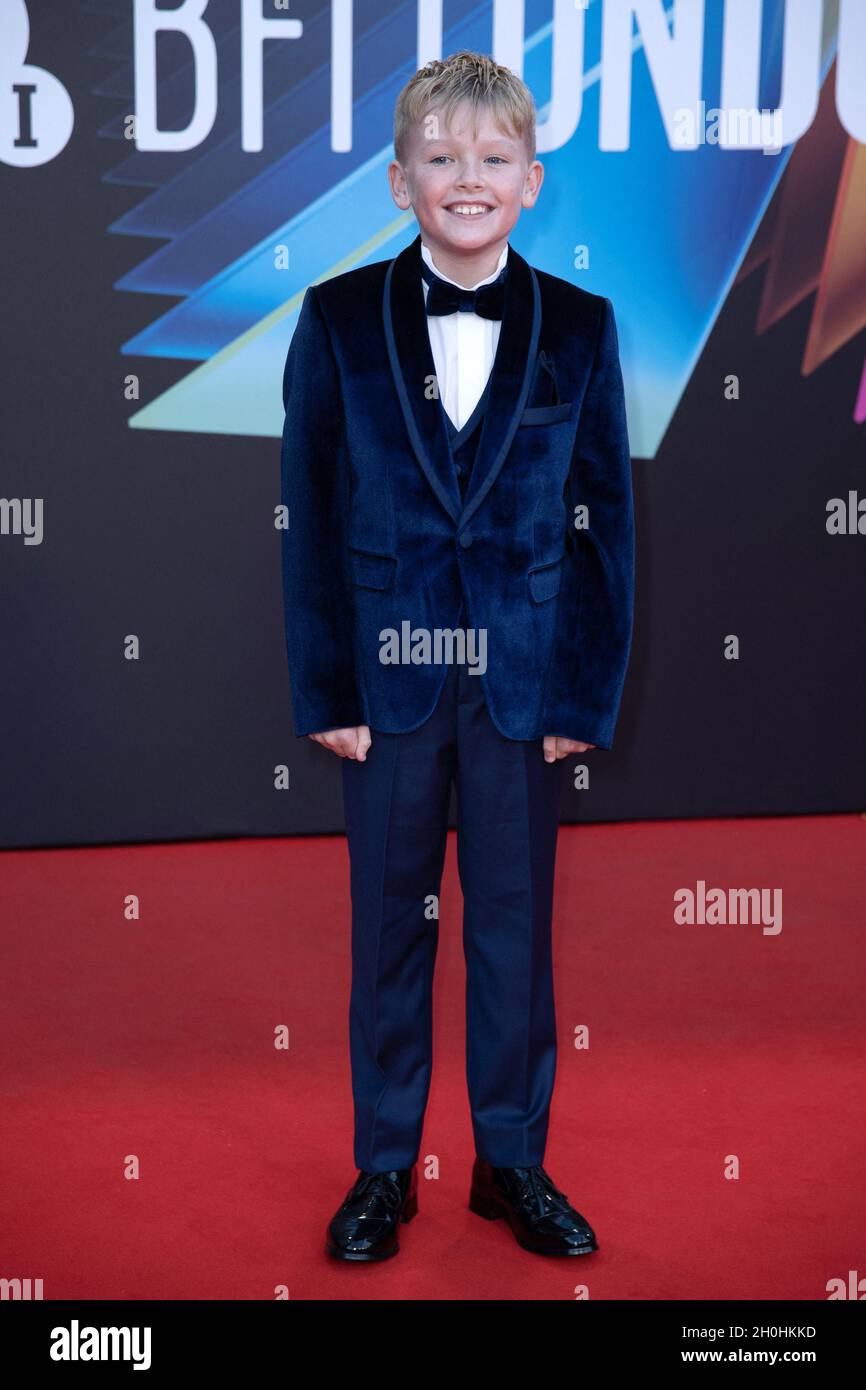 Jude Hill attending the Belfast Premiere as part of the 65th BFI London ...