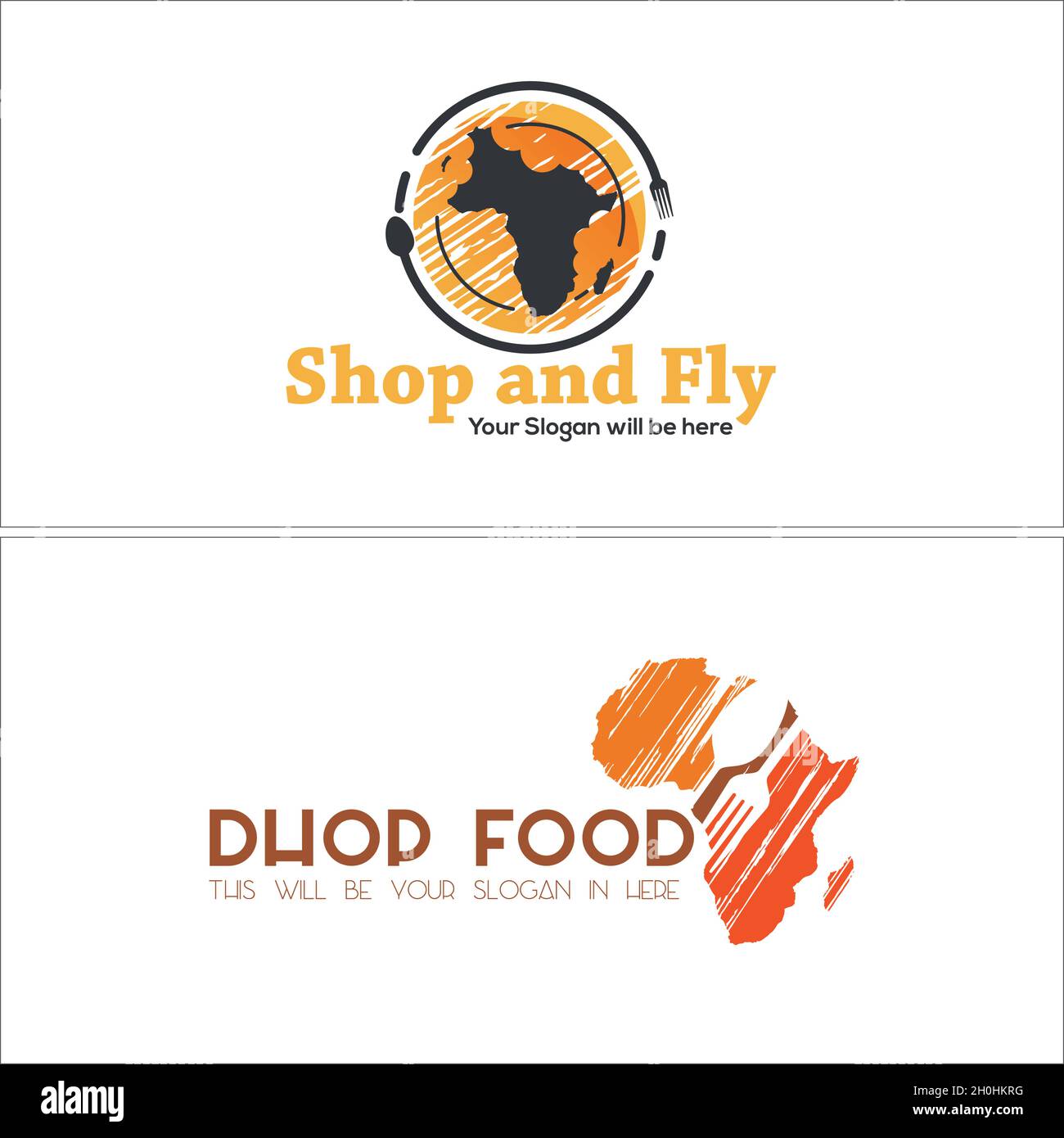 Spoon logo hi-res stock photography and images - Alamy