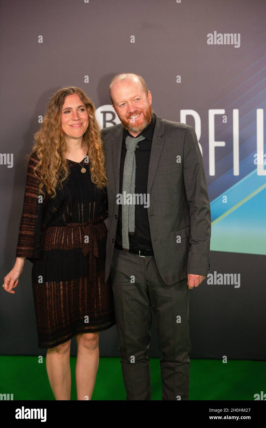 Steve Oram (R) attends the World Premiere of "The Phantom Of The Open ...
