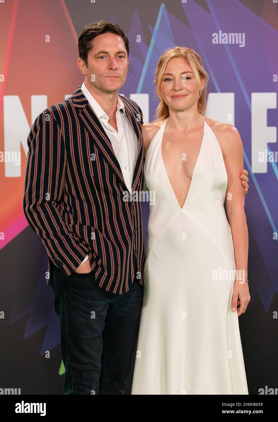 (R-L) Juliet Rylance and David Conrad attend the World Premiere of "The ...
