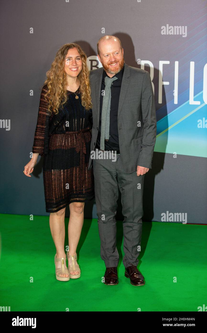 Steve Oram (R) attends the World Premiere of "The Phantom Of The Open ...