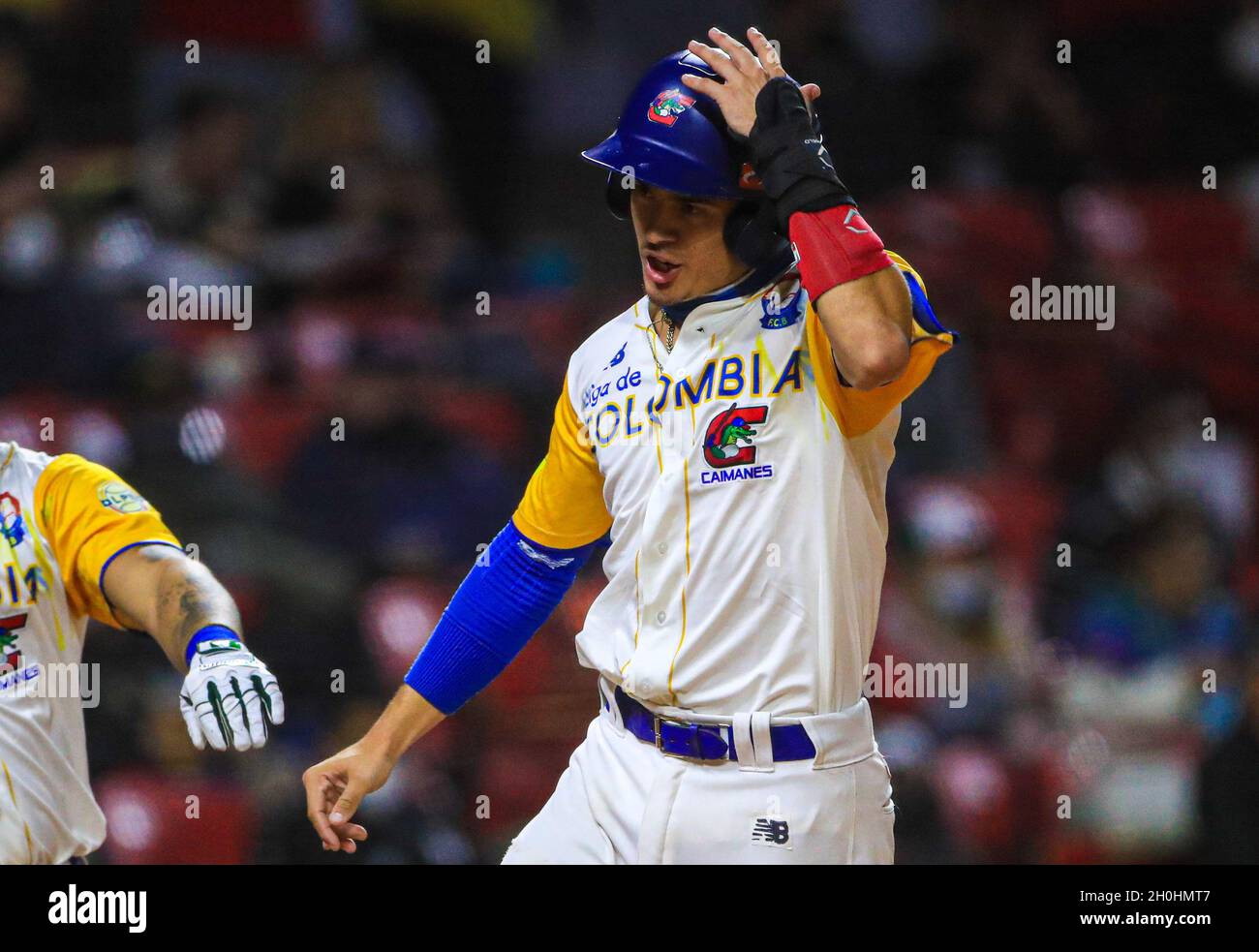 MAZATLAN, MEXICO - JANUARY 31: Evan Manuel Mendoza of the Barranquilla ...