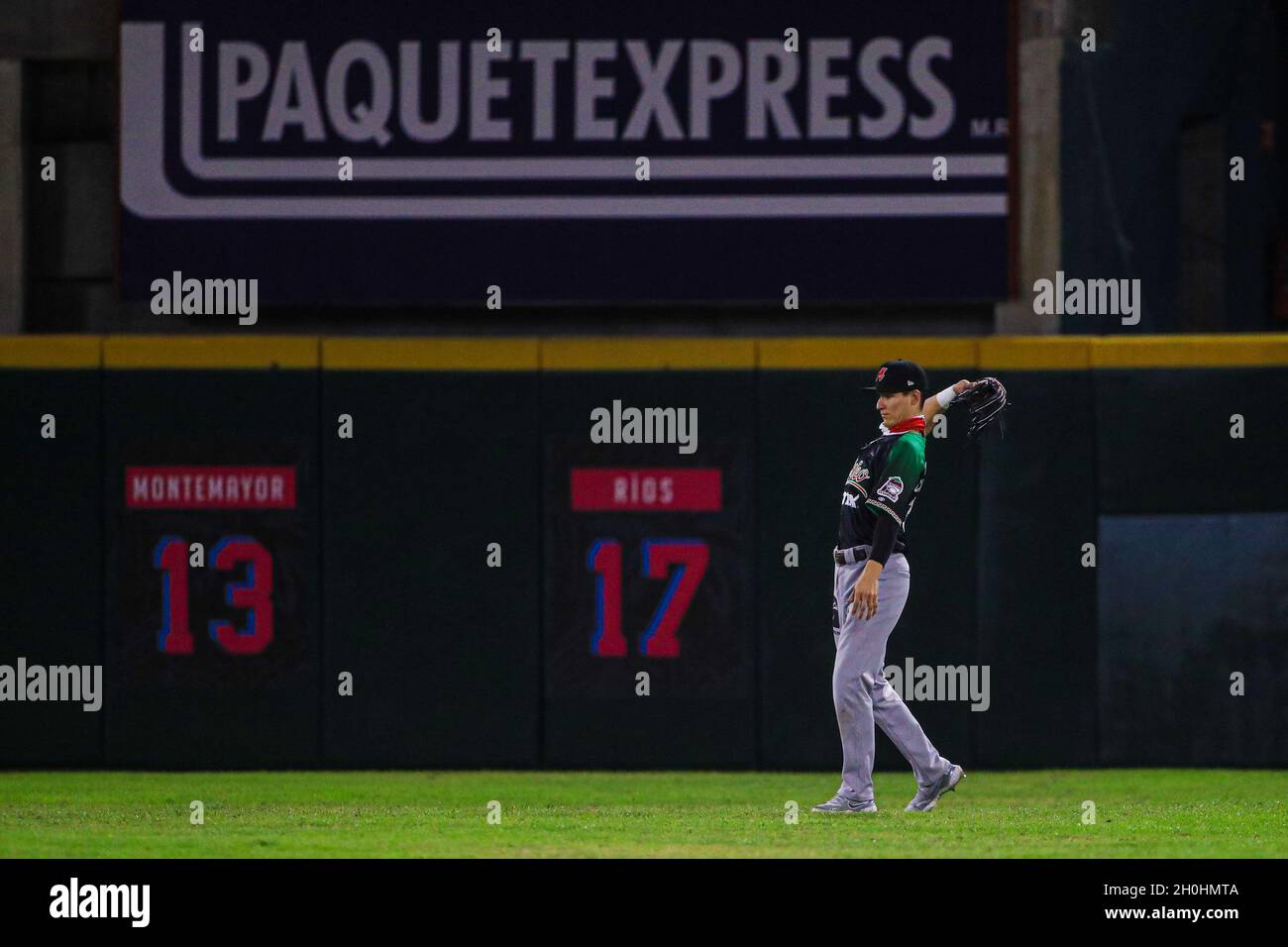 MAZATLAN, MEXICO - JANUARY 31: Jose Cardona of Mexico , during the game ...