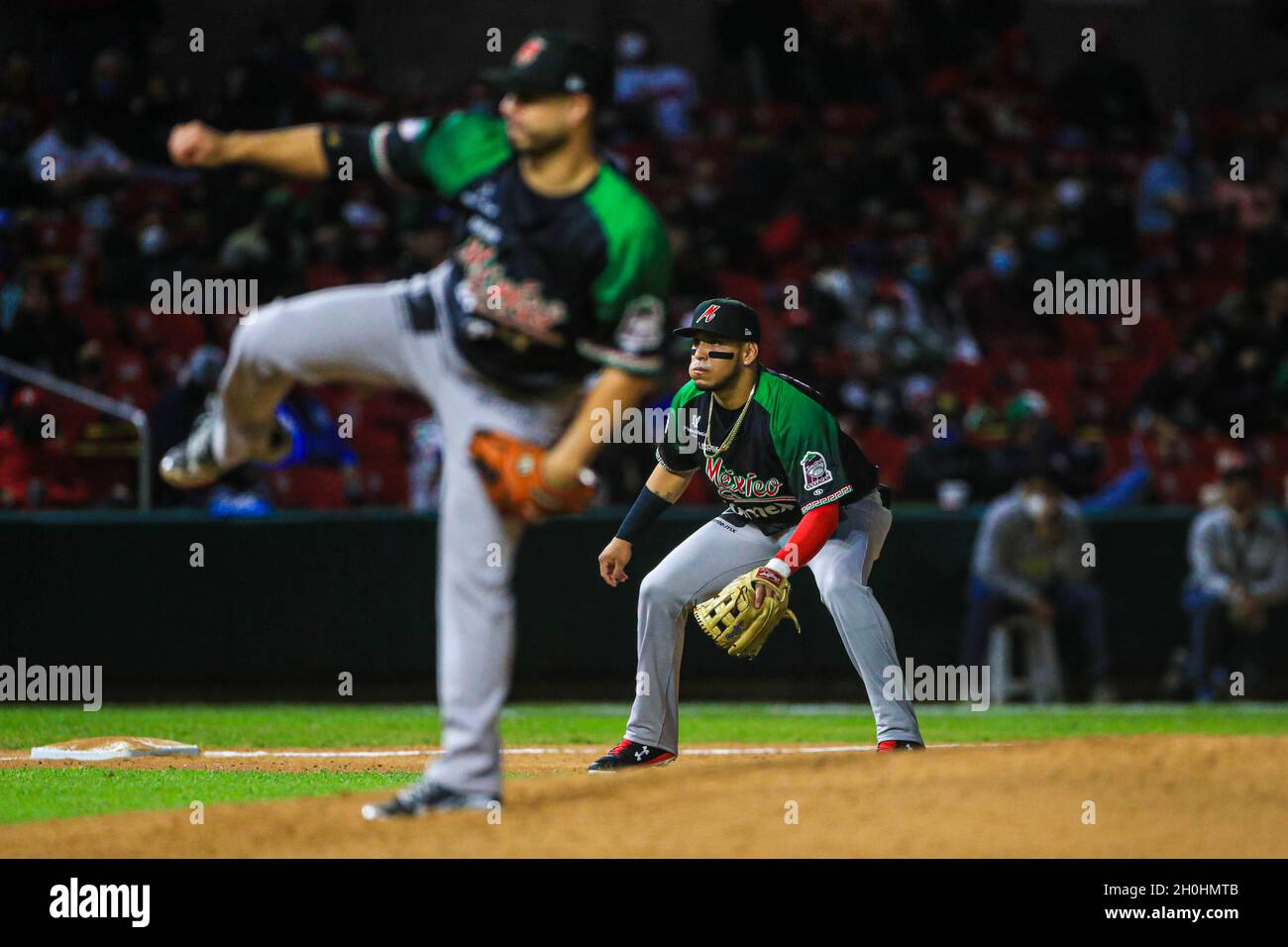 MAZATLAN, MEXICO - JANUARY 31: Manny Barreda starting pitcher for ...