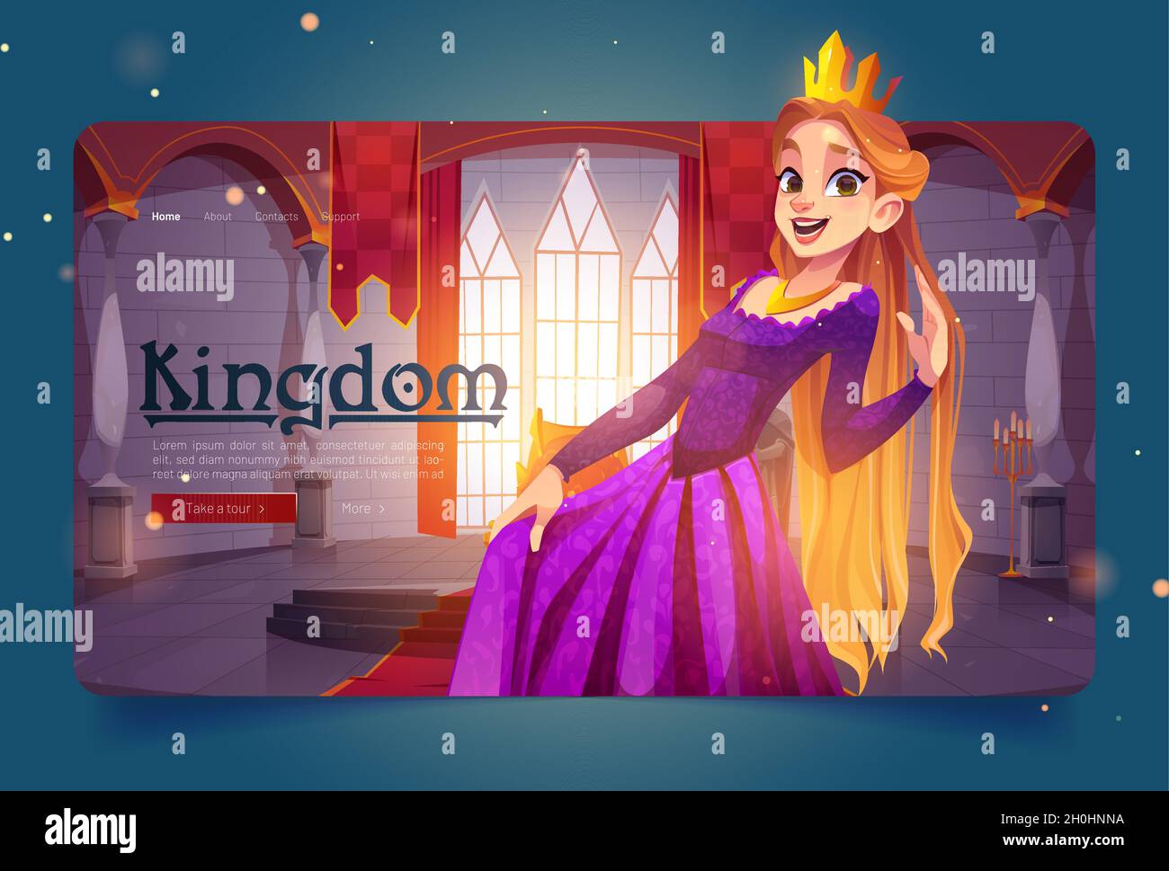 Rapunzel hair Stock Vector Images - Alamy