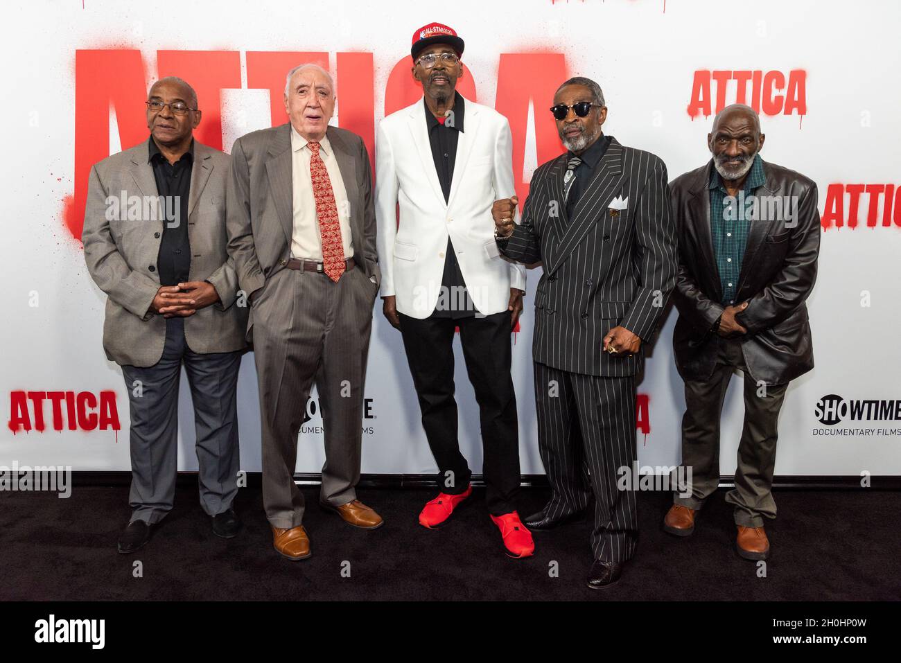 Attica survivors Tyrone Larkins, Al Victory, Daniel Sheppard, Arthur ...