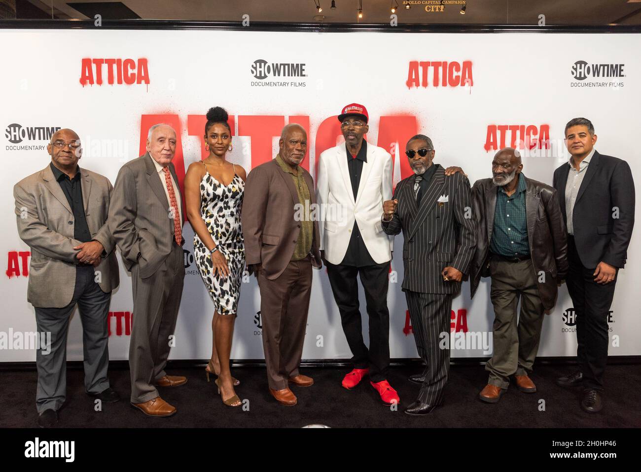 New York, USA. 12th Oct, 2021. Tyrone Larkins, Al Victory, Traci A ...
