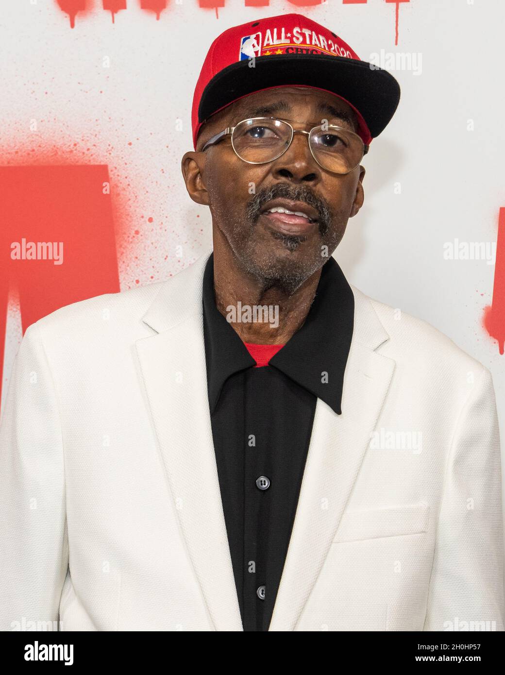 New York, USA. 12th Oct, 2021. Attica survivor Daniel Sheppard attends ...