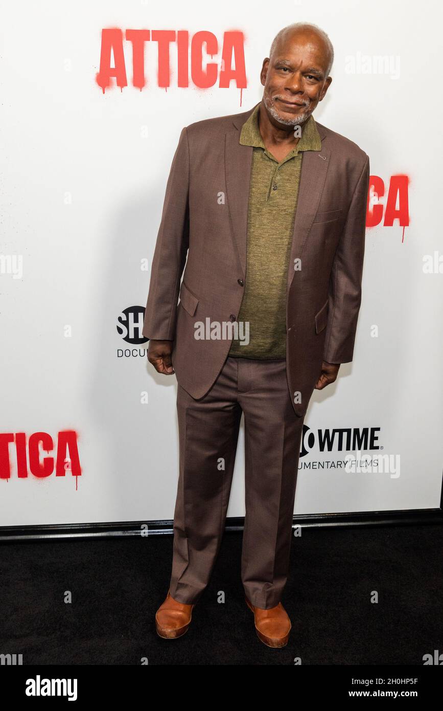 New York, USA. 12th Oct, 2021. Director Stanley Nelson attends the ...