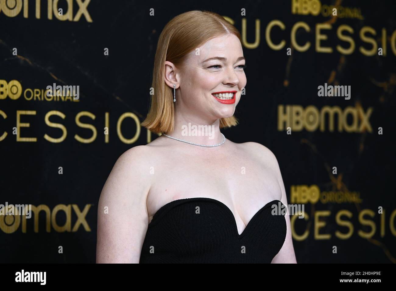 New York, NY, October 12, 2021. Sarah Snook attends HBO's "Succession ...