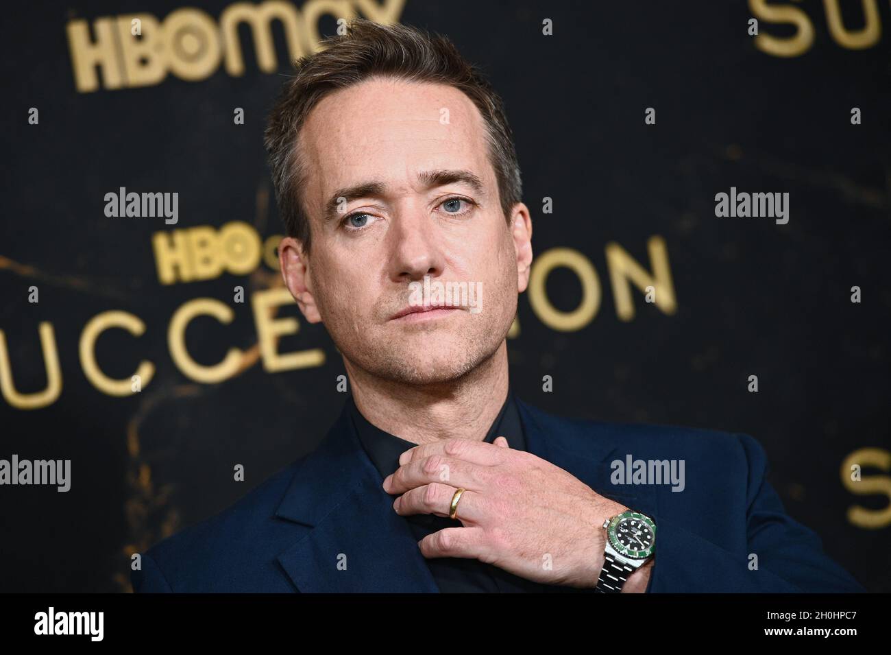 New York, NY, October 12, 2021. Matthew Macfadyen attends HBO's ...