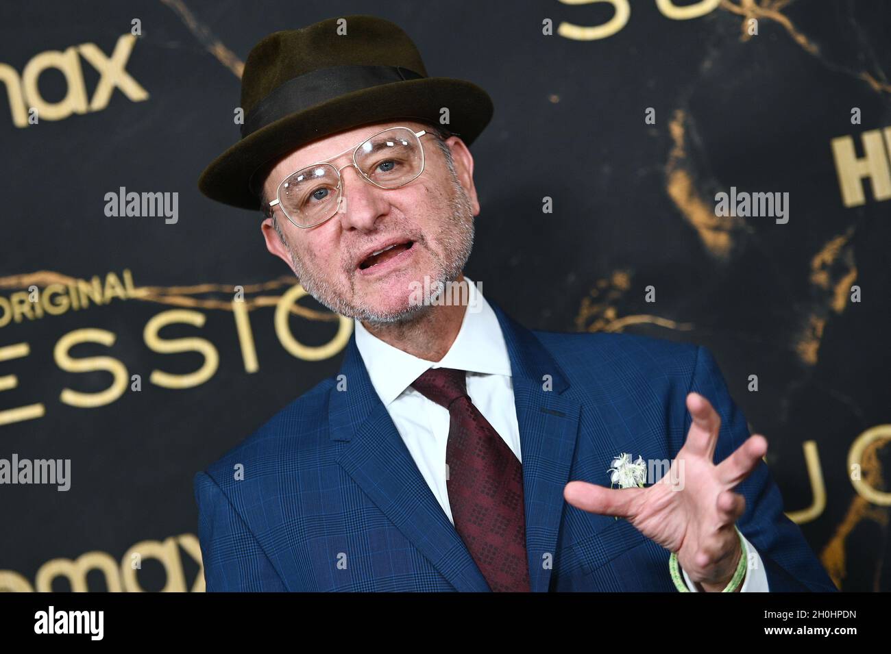 New York, USA. 12th Oct, 2021. Fisher Stevens attends HBO's "Succession ...