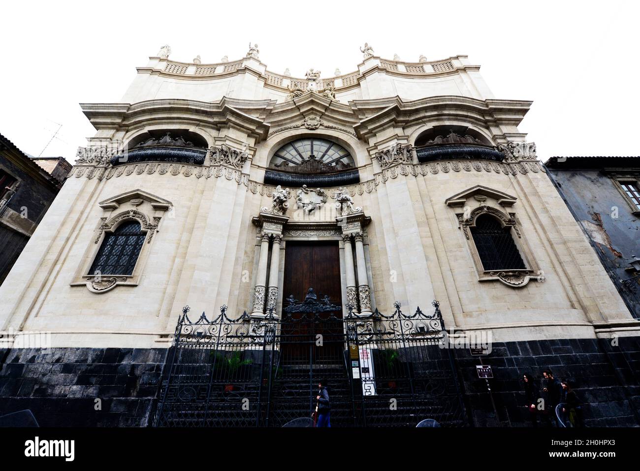 Chiesa della Badia di Sant'Agata on Via Vittorio Emanuele II in Catania ...