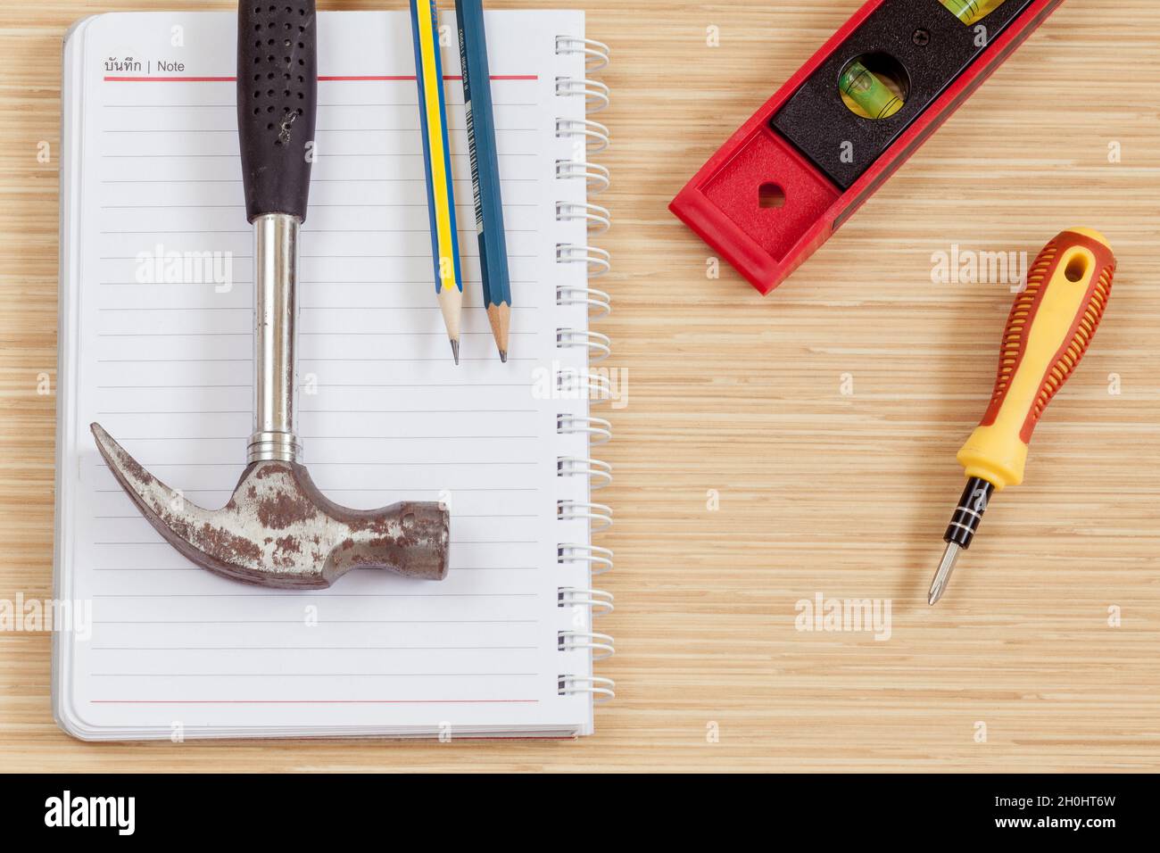 The carpenter tools and for woodwork Stock Photo - Alamy
