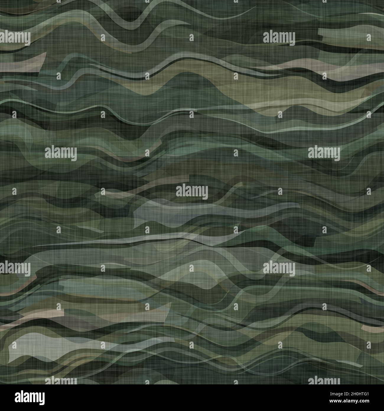 Camouflage dark underbrush wood style texture material. Seamless ...