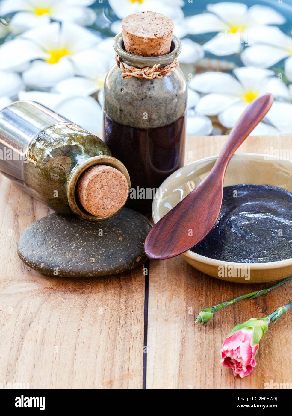Spa wellness treatment setup hi-res stock photography and images - Alamy