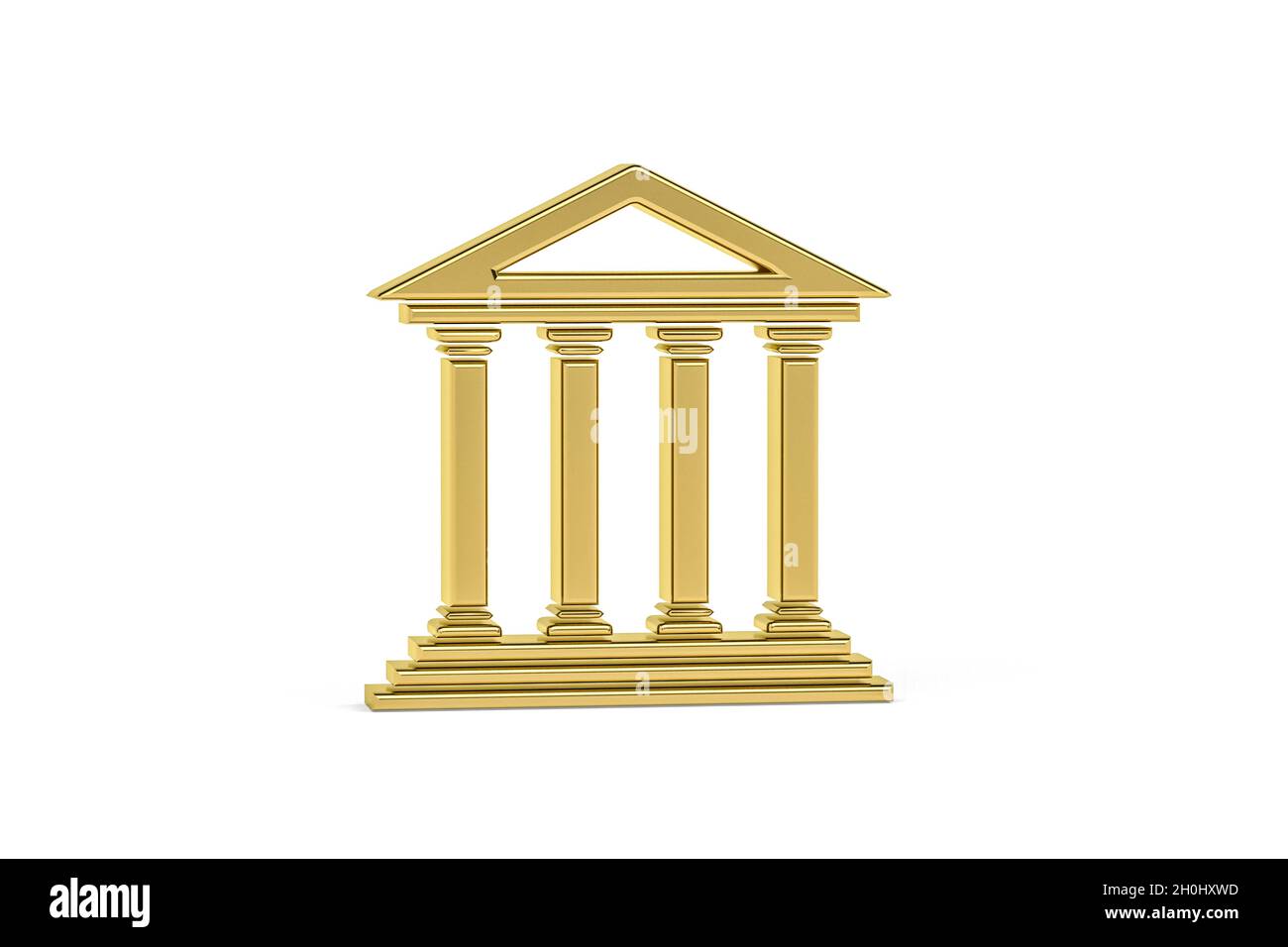 Ancient Greek civilization - Golden art and culture icon isolated on ...