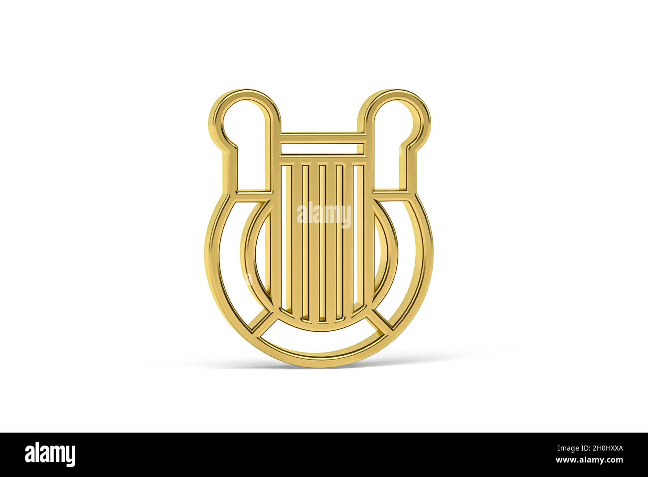 Ancient Greek civilization - Golden art and culture icon isolated on ...