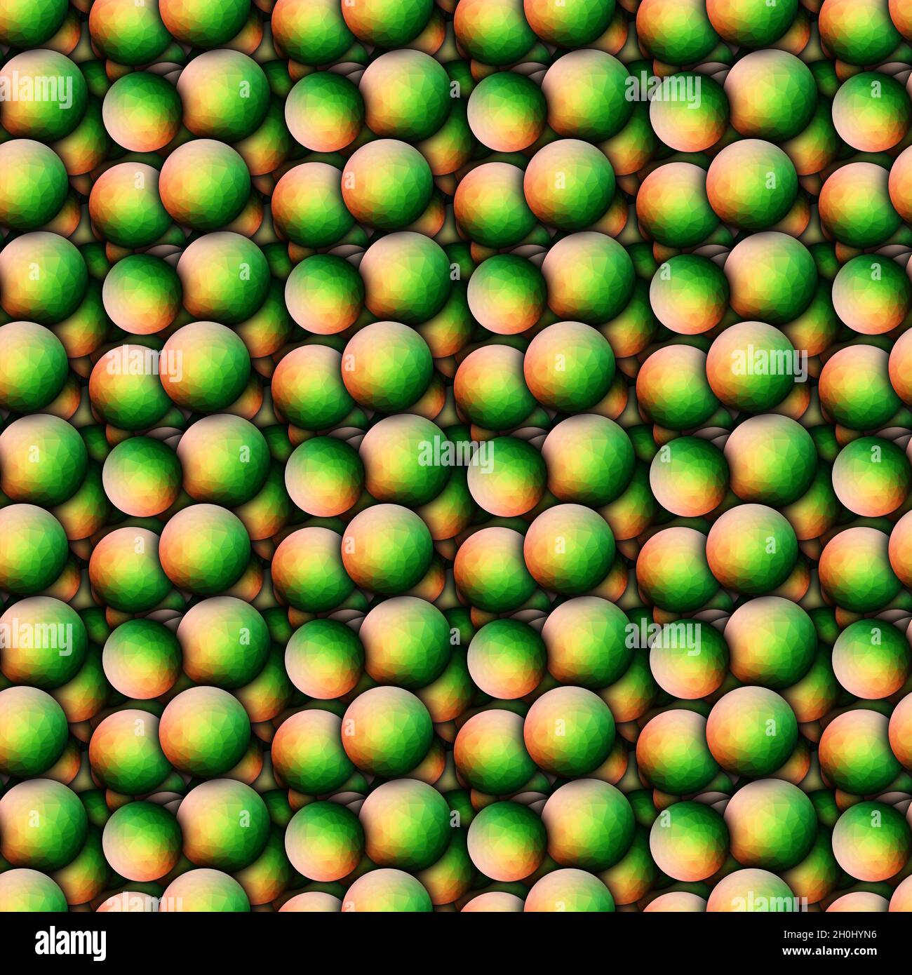 3D render of luxury background with embossed polygon balls pattern ...