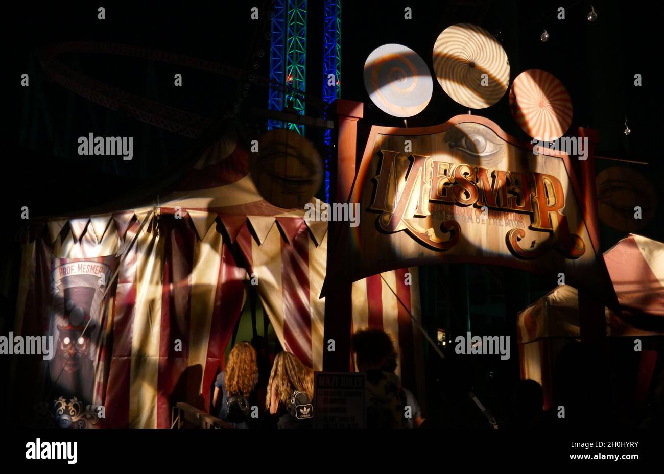 Buena Park, California, USA 10th October 2021 Mesmer: Sideshow of the ...