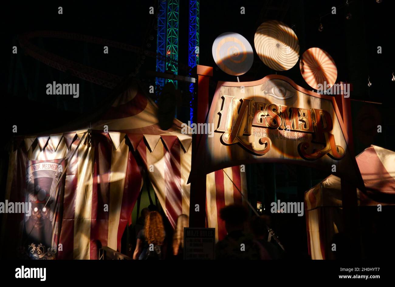 Buena Park, California, USA 10th October 2021 Mesmer: Sideshow of the ...