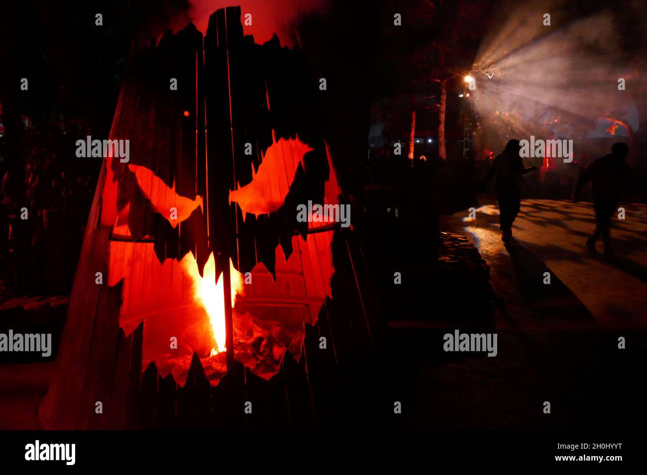 Buena Park, California, USA 10th October 2021 Knott's Scary Farm ...