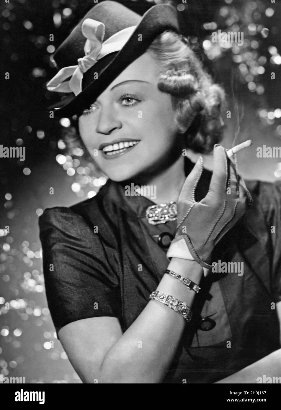 "German actress Grethe Weiser in the 1939 film ""Error of the Heart ...