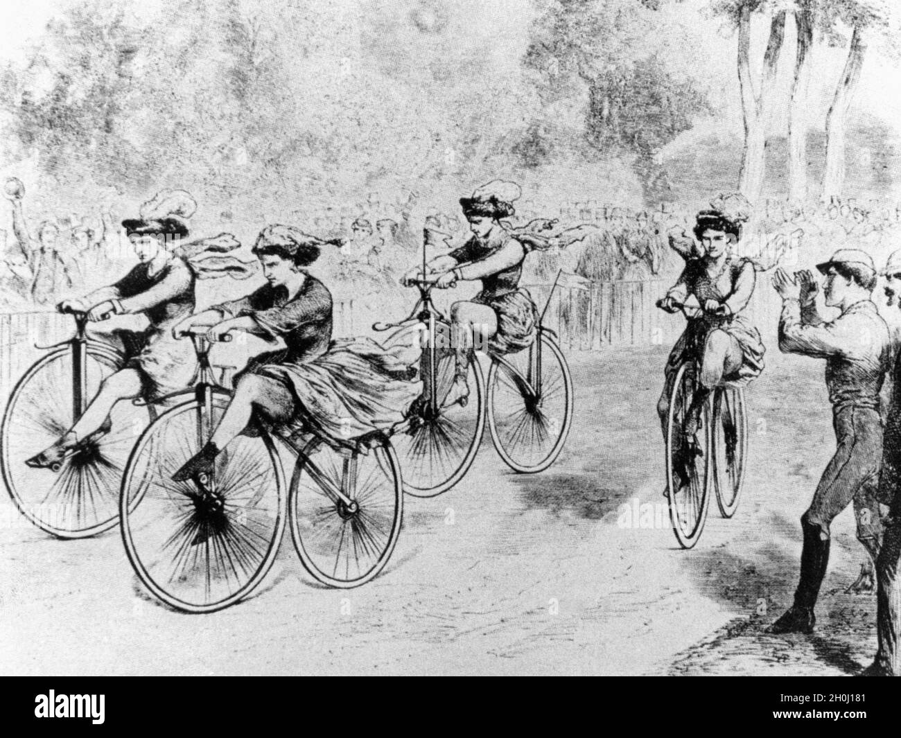 19th century bicycle race hi-res stock photography and images - Alamy