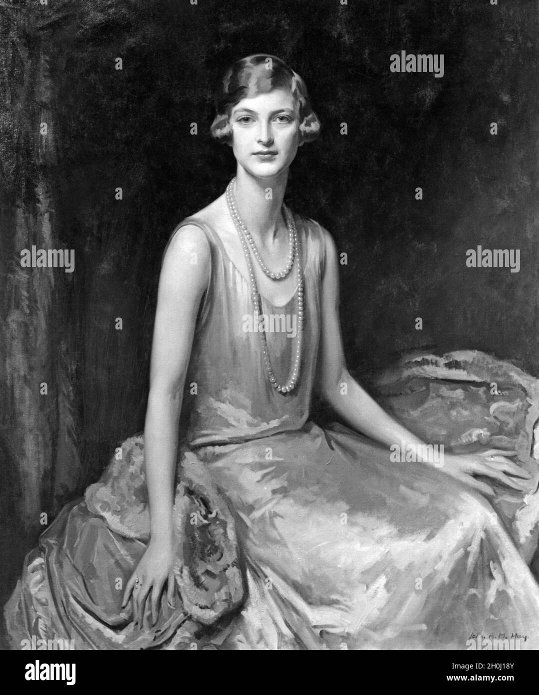 Lady Moira Combe, daughter of Rupert Charles Scott, seventh Earl of ...