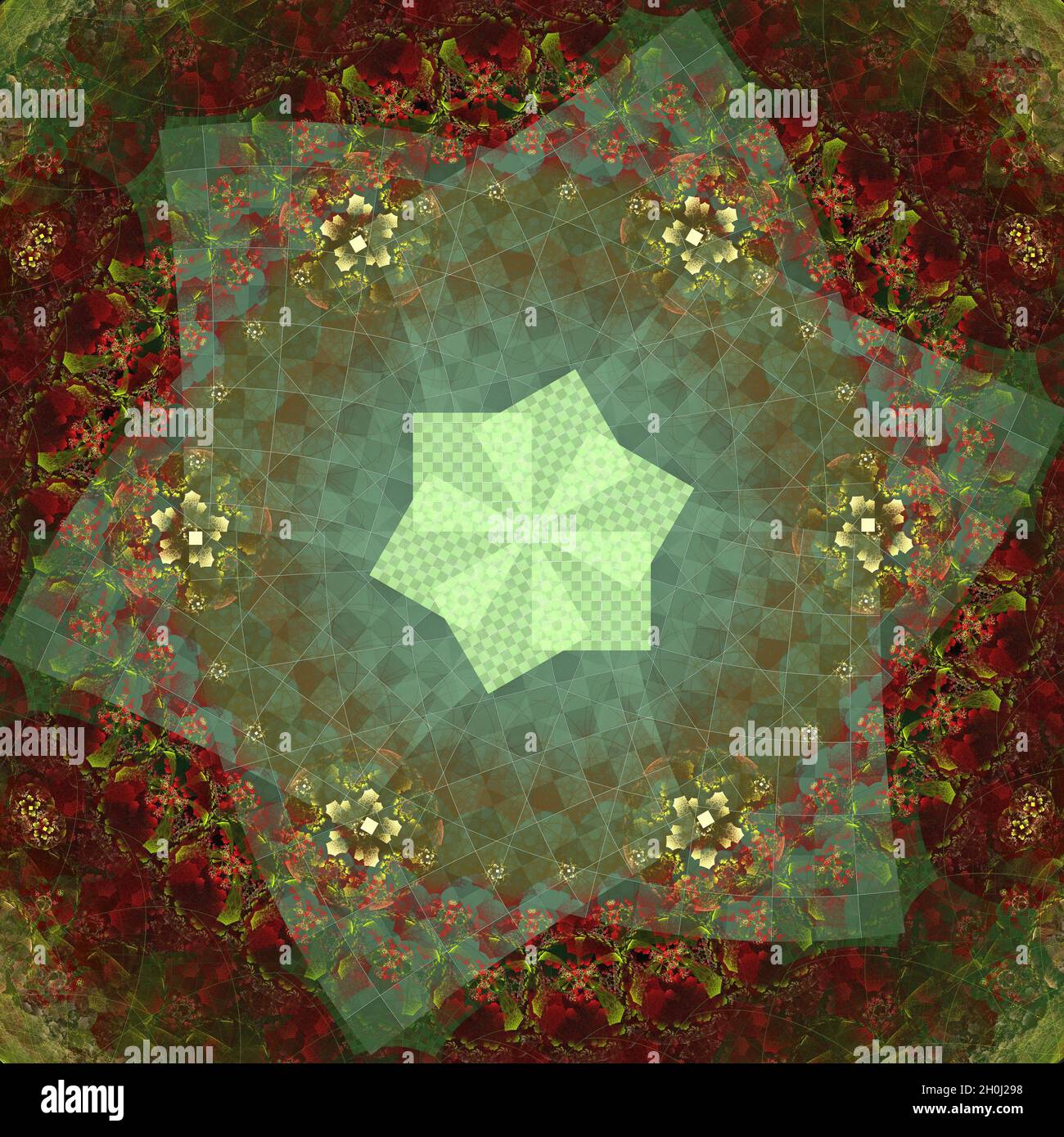 Fractal autumn hi-res stock photography and images - Alamy