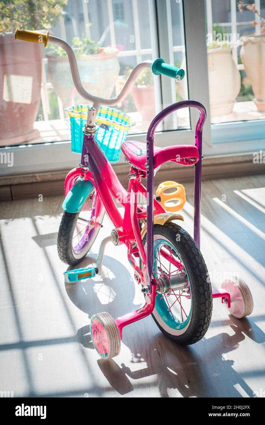 Child tricycle school hi-res stock photography and images - Alamy