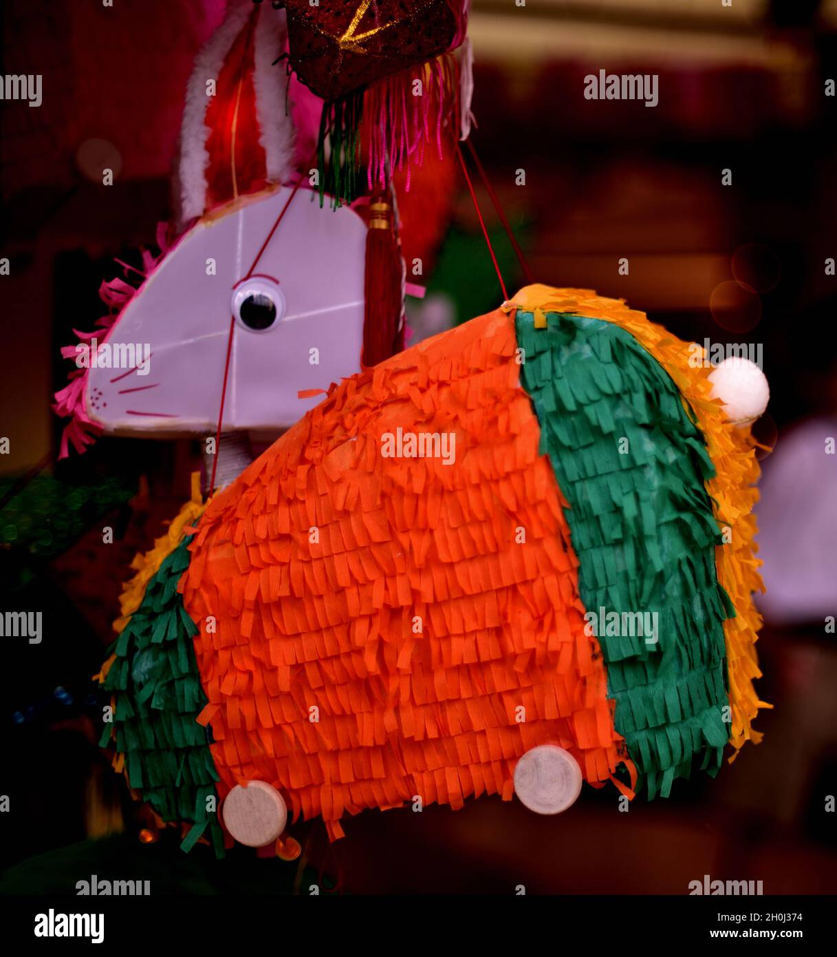 Chinese style rabbit lantern for celebration of Moon Festival, Hong ...