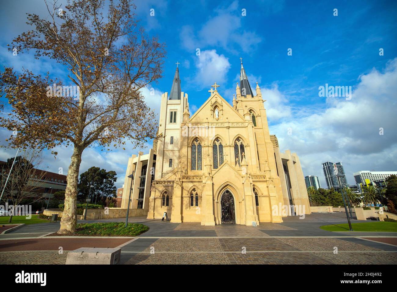 St Mary's Cathedral in downtown Perth Australia Stock Photo - Alamy