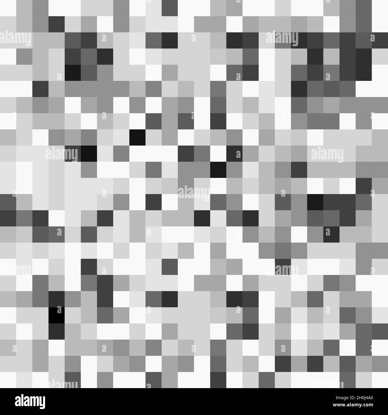 TV screen noise pixel glitch seamless pattern texture background vector ...