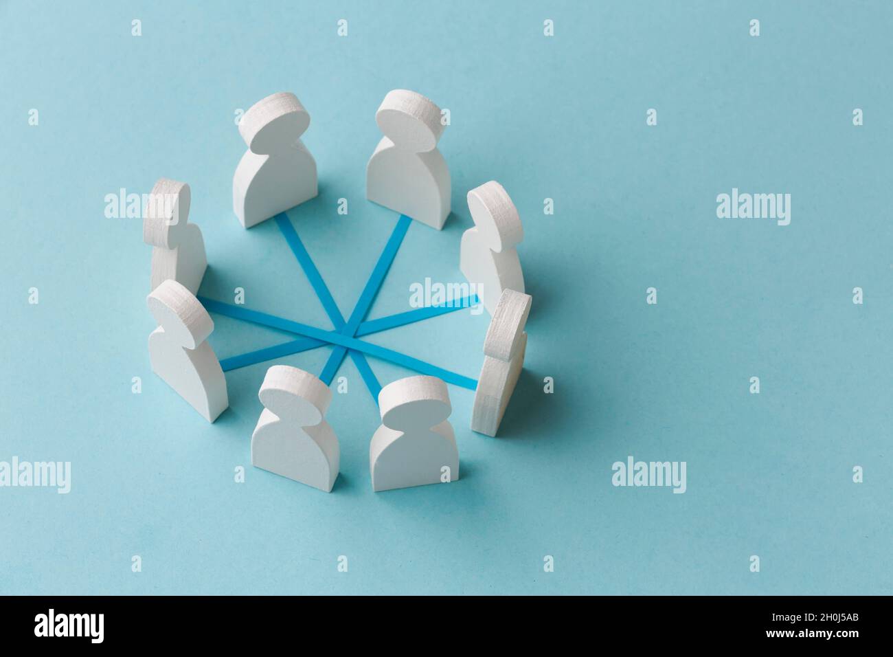 Abstract networking concept still life composition Stock Photo - Alamy