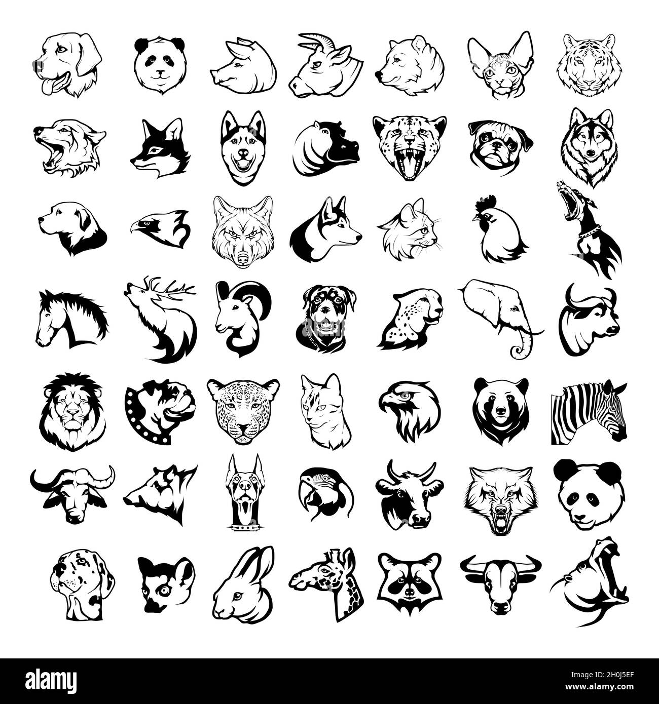 Wild Animal Logos