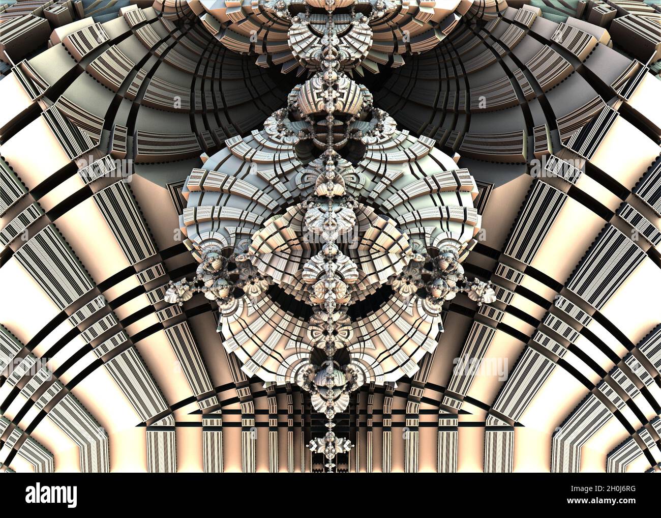 Unique and realistic 3D rendering of virtual scene environment Stock ...