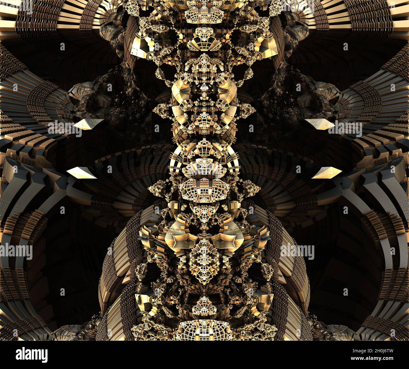 Unique and realistic 3D rendering of virtual scene environment Stock ...