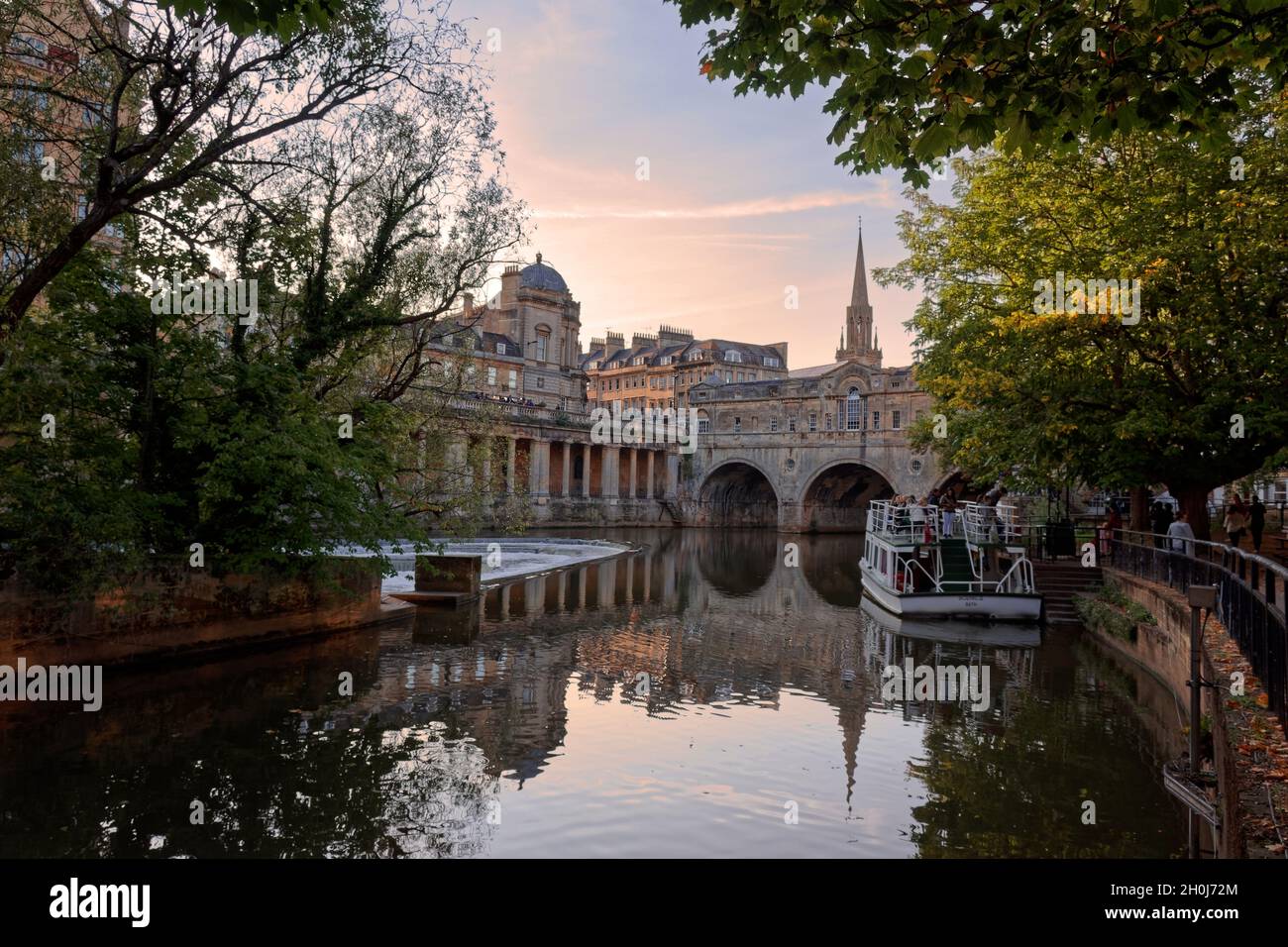 autumn in bath sunset Stock Photo - Alamy