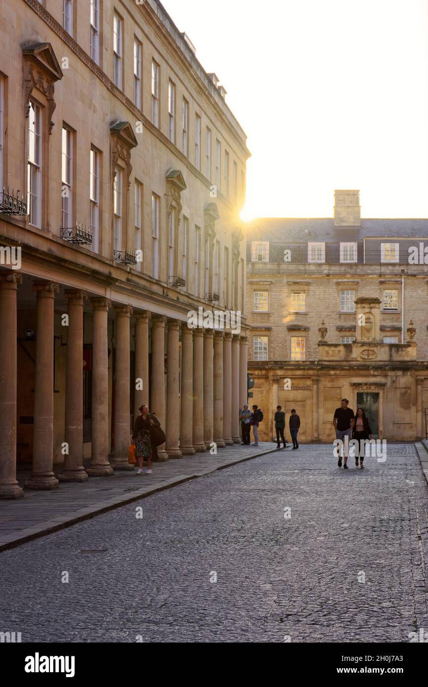 autumn in bath sunset Stock Photo - Alamy