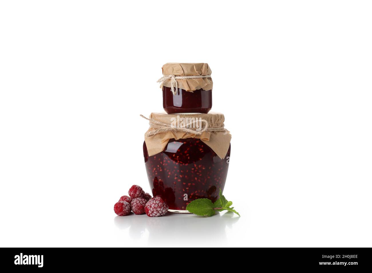 Jars of jam Cut Out Stock Images & Pictures - Alamy