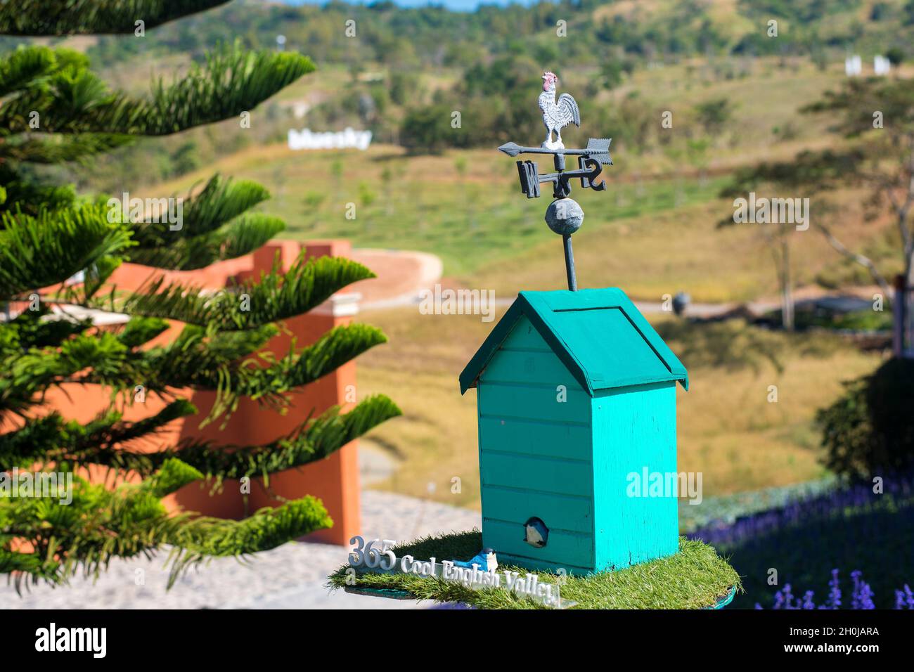 Small wind turbine on roof hi-res stock photography and images - Alamy