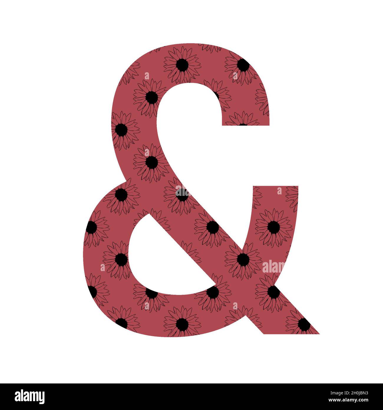 Pattern made red retro Cut Out Stock Images & Pictures - Alamy