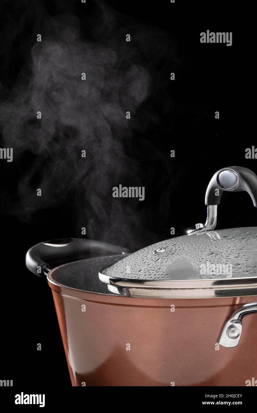 Metal vessel for boiling water hi-res stock photography and images - Alamy