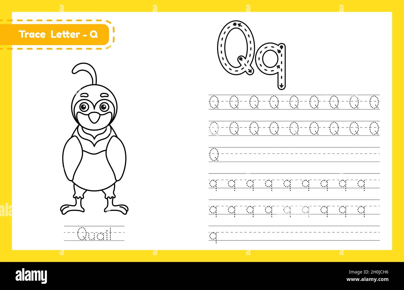 Lowercase Q Worksheets