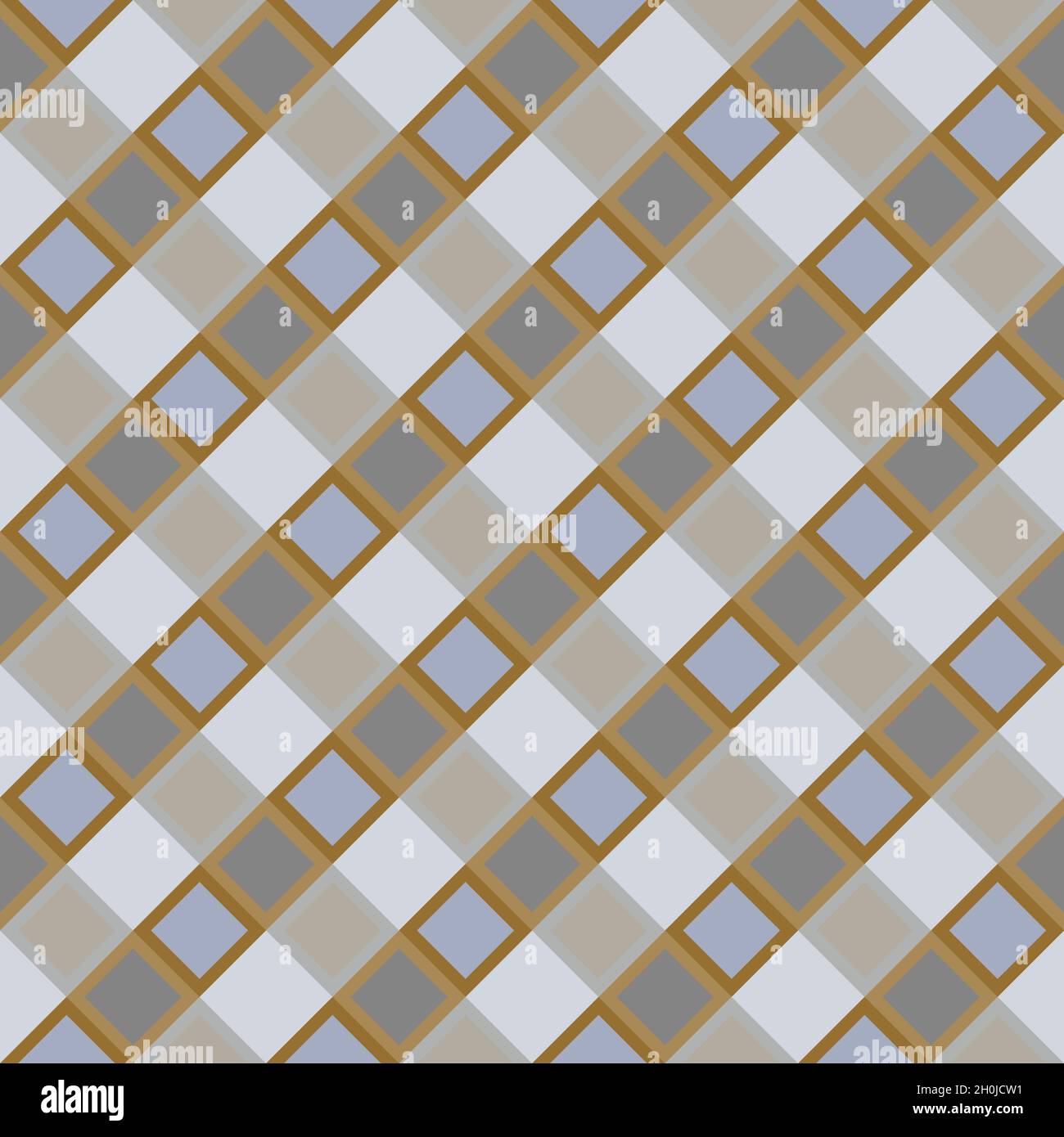Masculine diagonal gingham flannel seamless vector pattern. Classic ...