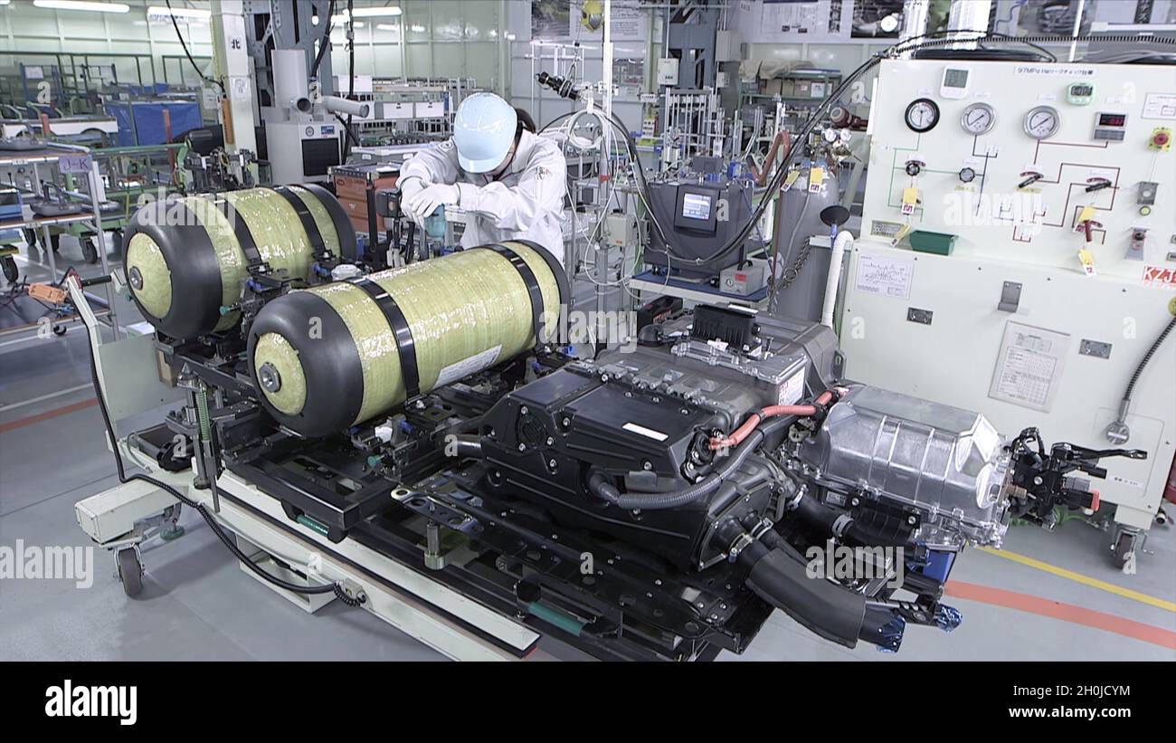 Hydrogen gas cells hi-res stock photography and images - Alamy