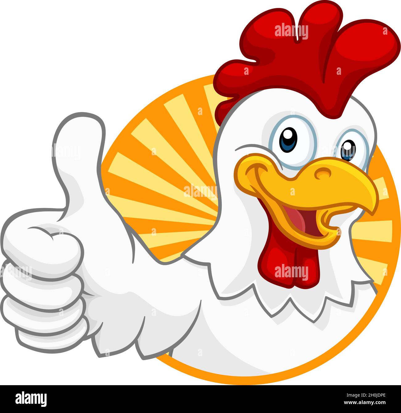 Chicken Cartoon Character