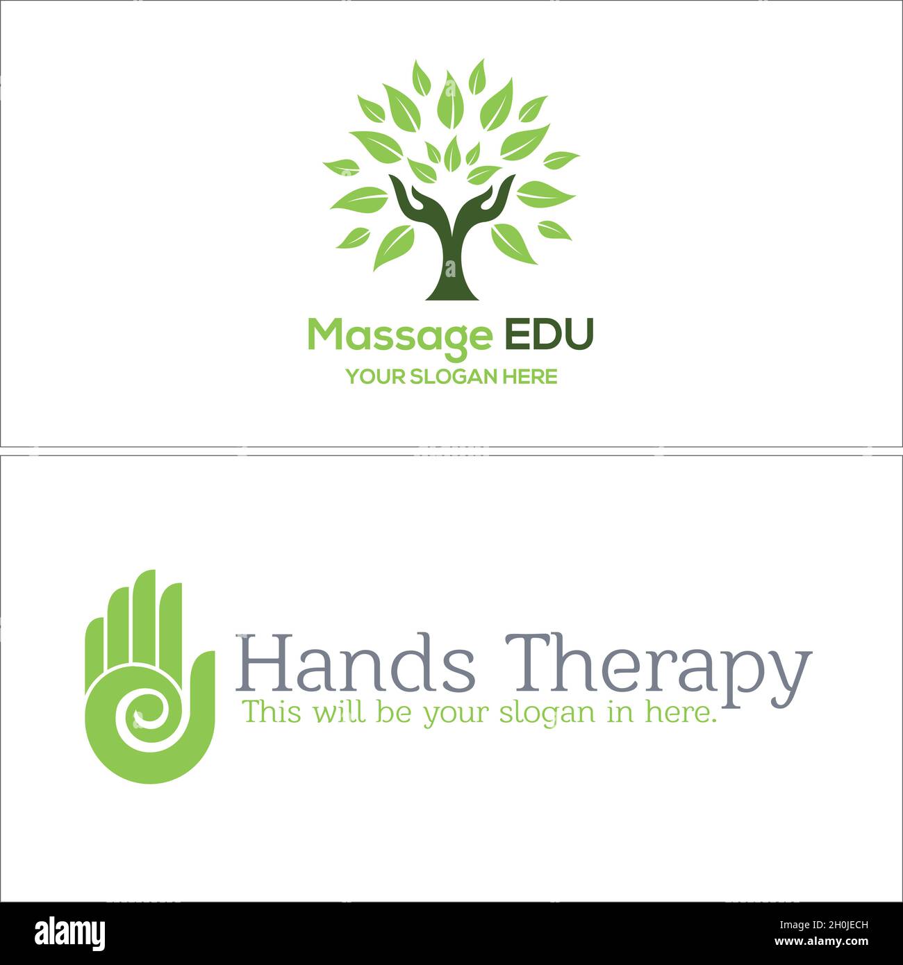 Massage Therapy Hand Logo