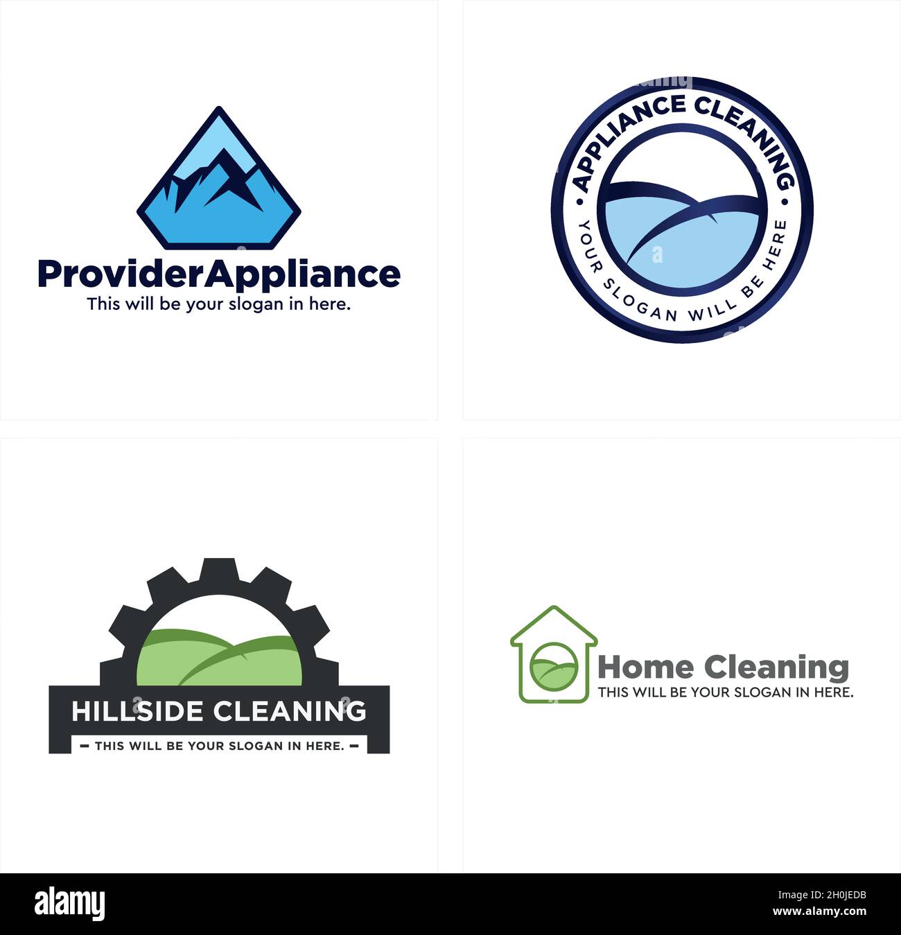 Eco estate Stock Vector Images - Alamy